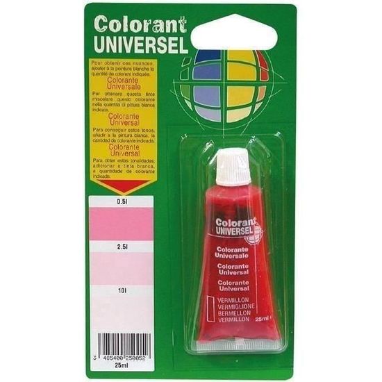 Colorant - COLORANT UNIVERSEL - Vert Empire - 25 mL - Liquide - Pour ...