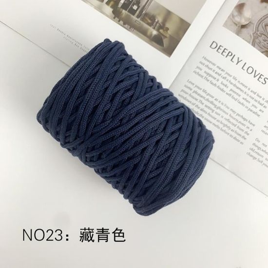 Lacet de chaussure,Fils de Crochet tricotés creux rouleau de 168m, pour ...