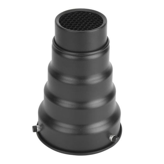 EBTOOLS Snoot léger NiceFoto SN-07 Snoot conique photographique en ...