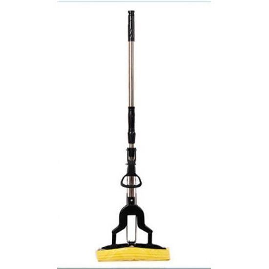 Balai serpillère espagnol,Serpillière magique de nettoyage de sol en céramique,éponge pliante et ...