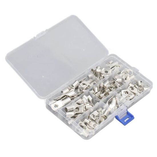YOSOO Borne de fil 120 Pcs Fil Terminal Électrique Anneau Connecteur ...