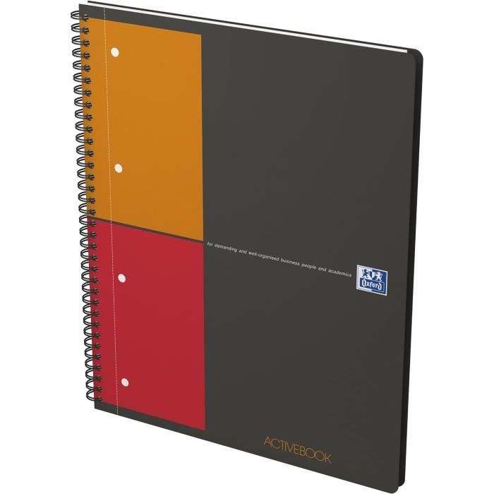 Cahier International Activebook A4+ Petits Carreaux 5Mm 160 Pages ...