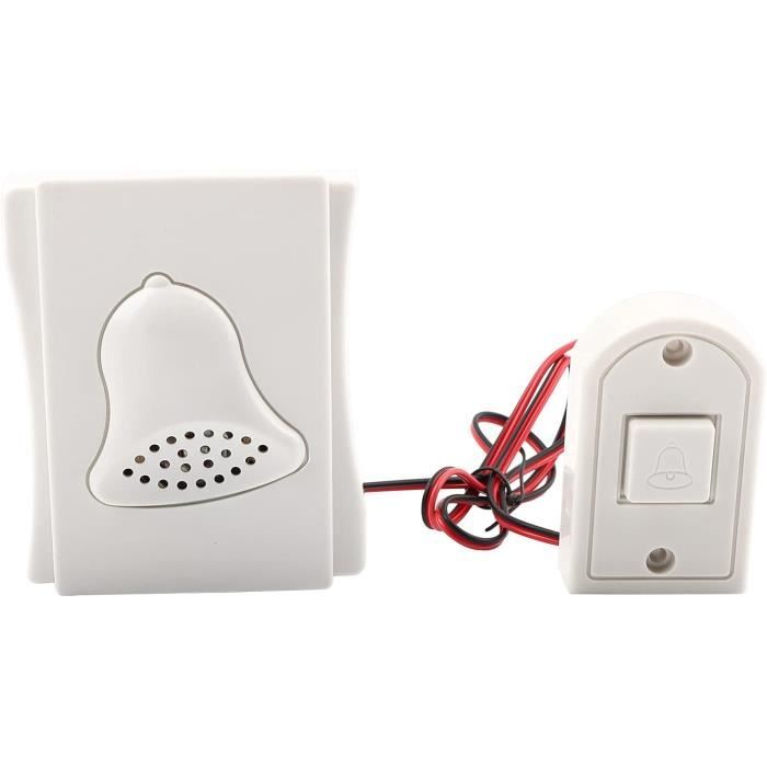 Sonnette Filaire, Carillon Ding Dong Cloche De Porte Carillon D'Accès ...