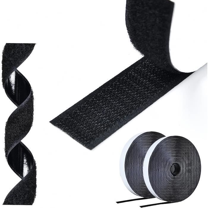 Scratch Autocollant Double Face,8m Bande Scratch Adhésif Bande ...