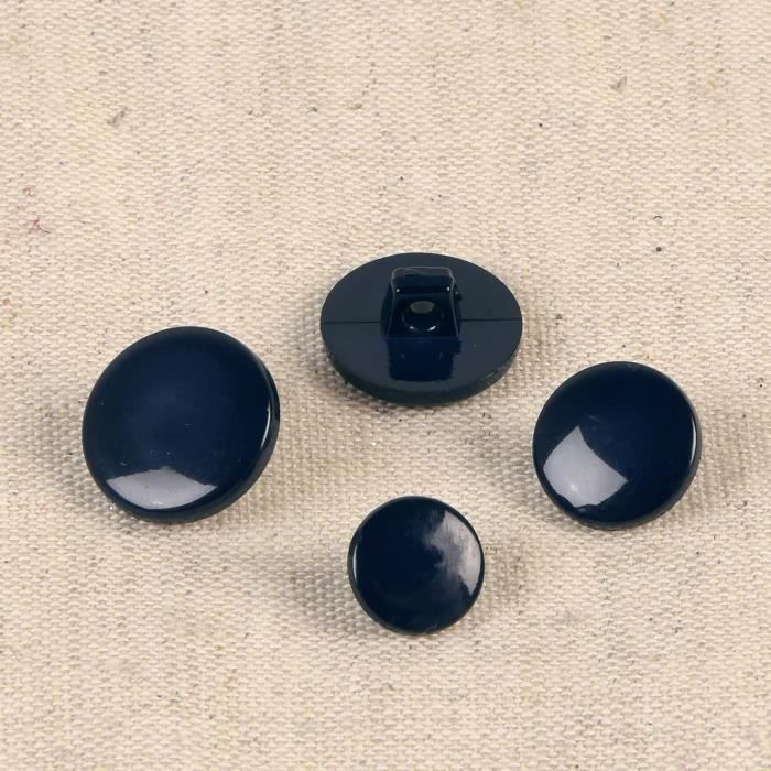 Bouton à queue - Nylon recyclé - Bleu marine - 10mm - Durable - Écologique - Cdiscount Beaux ...