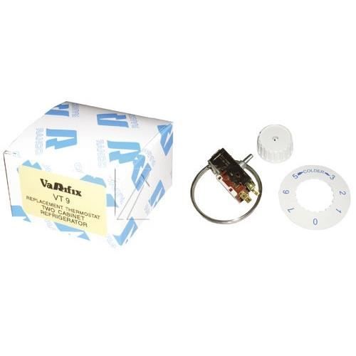 KIT THERMOSTAT DOUBLE TEMPERATURE REFRIGERATEUR VT9 - Cdiscount ...
