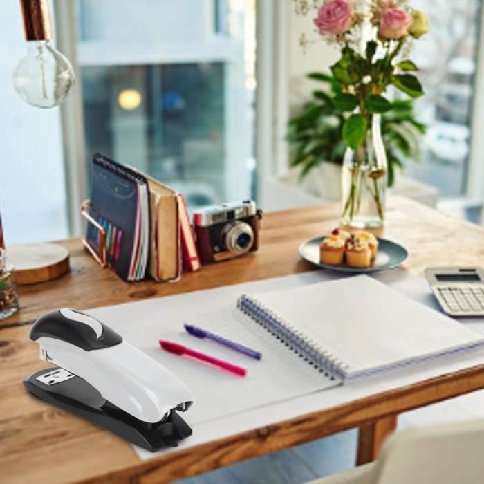 Sonew Agrafeuse papier Agrafeuse de Reliure 2-20 Pages Agrafeuse ...