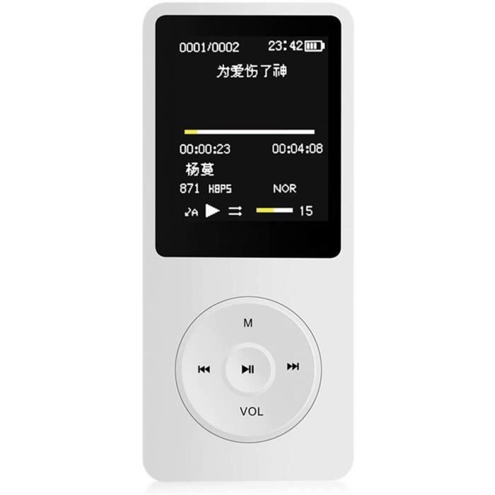 Lecteur MP3 avec écran Tactile de 18 Son sans Perte Musique HiFIRadio ...