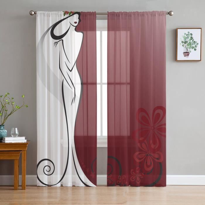 Photophore - Lanterne A Bougie Youth Bedroom Sheer Curtains Woman Long ...