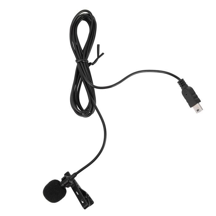 Microphone - EJ.LIFE - Mini micro USB stéréo - Haute sensibilité - Plug ...