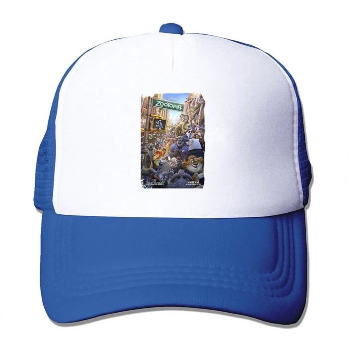 Zootopia Poster Casquette de baseball de camionneur pour hommes ...