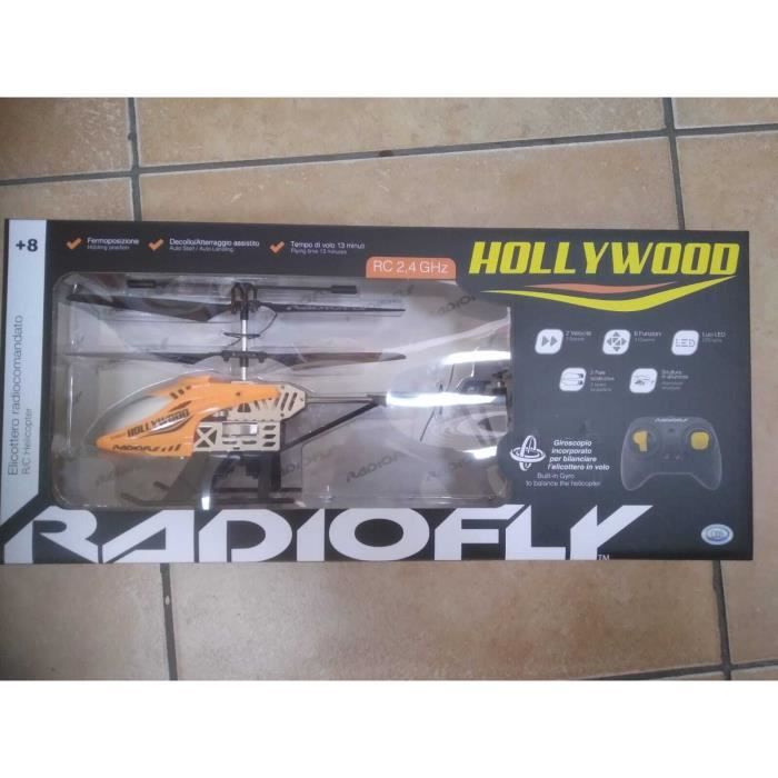 RADIOFLY-HOLLIWOOD ELICOTTERO ARANCIONE - Cdiscount Jeux - Jouets