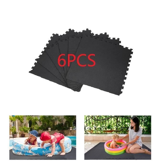 HSTURYZ Tapis de Protection de Sol 6 Dalles en Mousse Tapis Puzzle ...