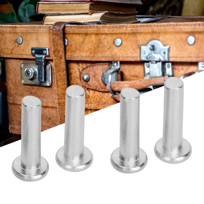 SURENHAP Rivet en aluminium solide 20pcs GB867 M6 Rivets en aluminium à ...