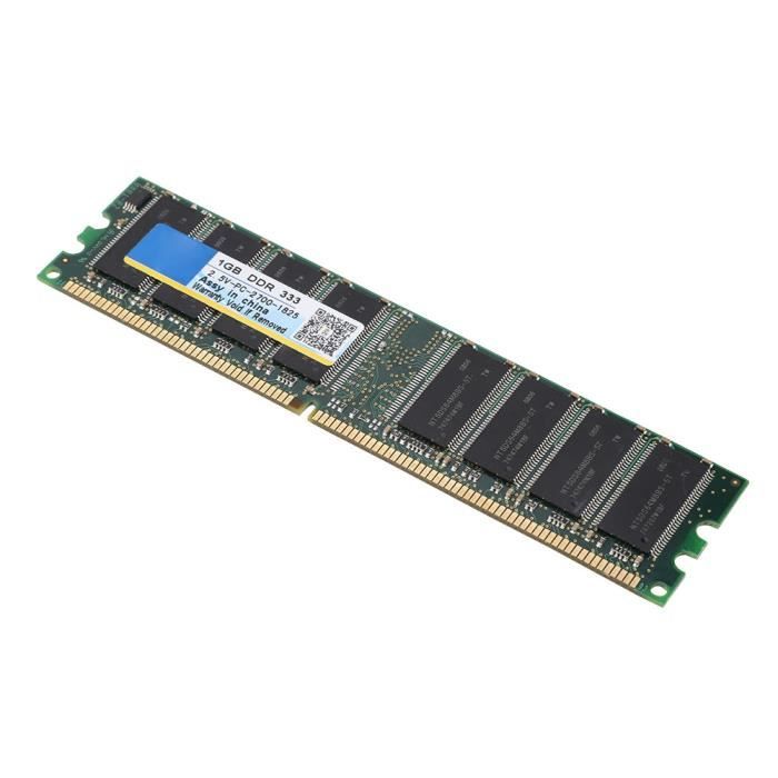 Module de mémoire principale de PC de bureau DDR 333 1G RAM pour AMD ...