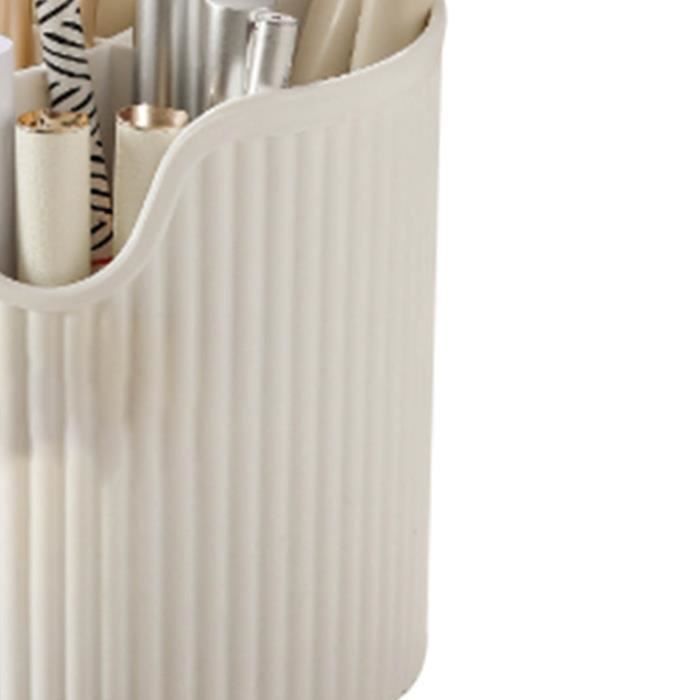 YID Pot à stylo de bureau 4 compartiments grande capacité rangement ...