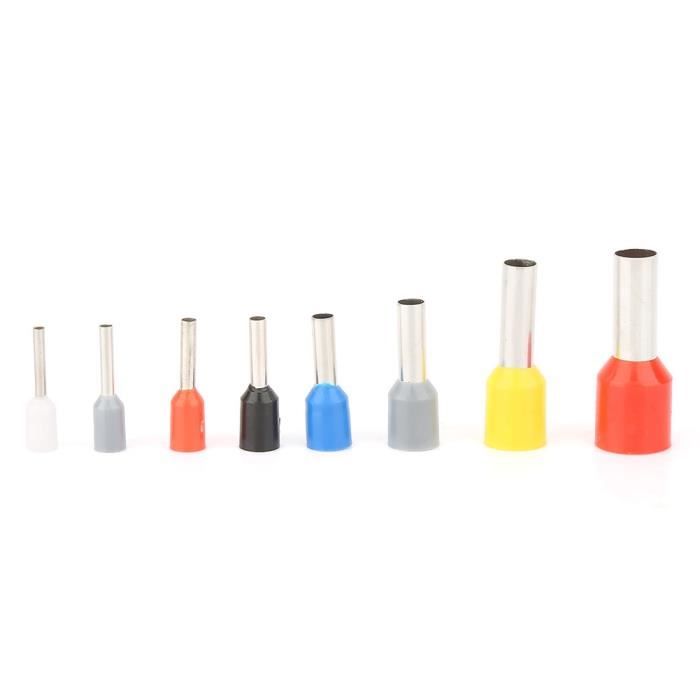 YOSOO Borne de fil 1200Pcs Wire Terminal, Terminal Assortment Kit ...