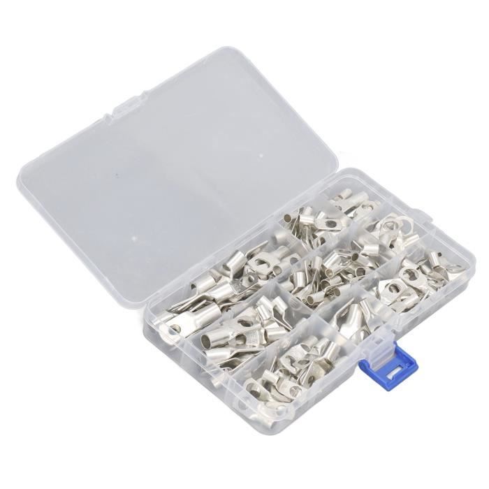 YOSOO Borne de fil 120 Pcs Fil Terminal Électrique Anneau Connecteur ...