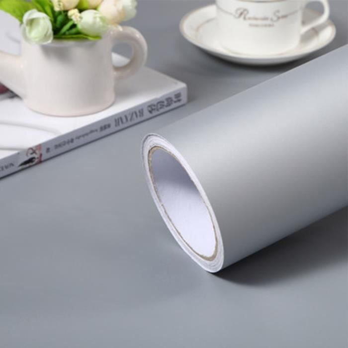 Papier peint,Gray-40cmX3m--Papier Peint Adhésif En Rouleau De 3m-5 M ...