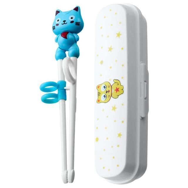 Baguettes,Blue With Box--Baguettes De Dessin Animé Pour Apprendre À ...