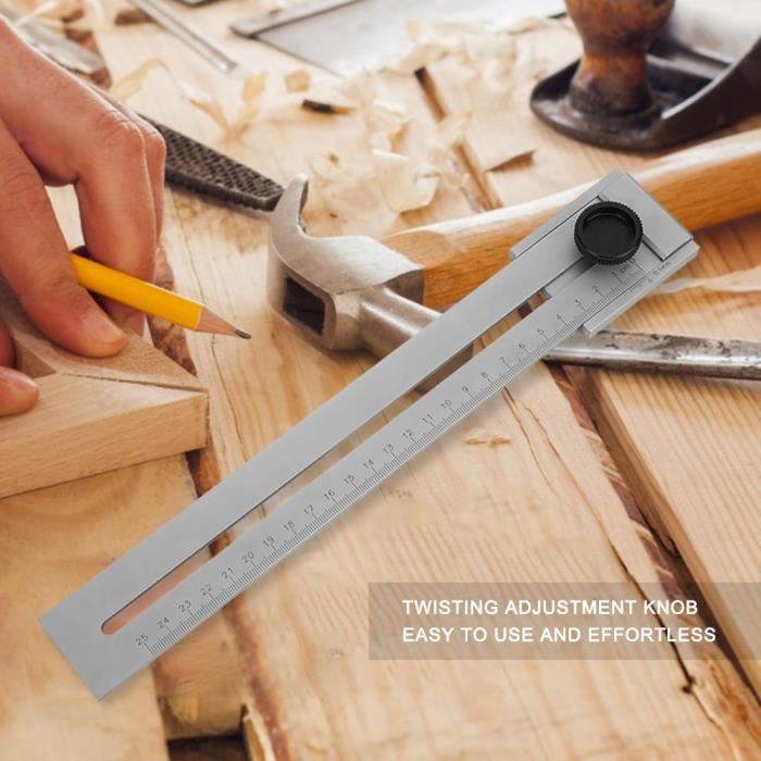 Trusquin ZER - Outil de mesure pour le travail du bois - Plage de ...