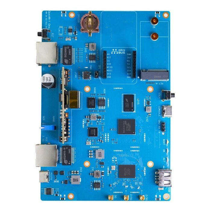 Pour Banana Pi OpenWrt One Router MT7981B 1 Go DDR4 WiFi6 Gigabit ...