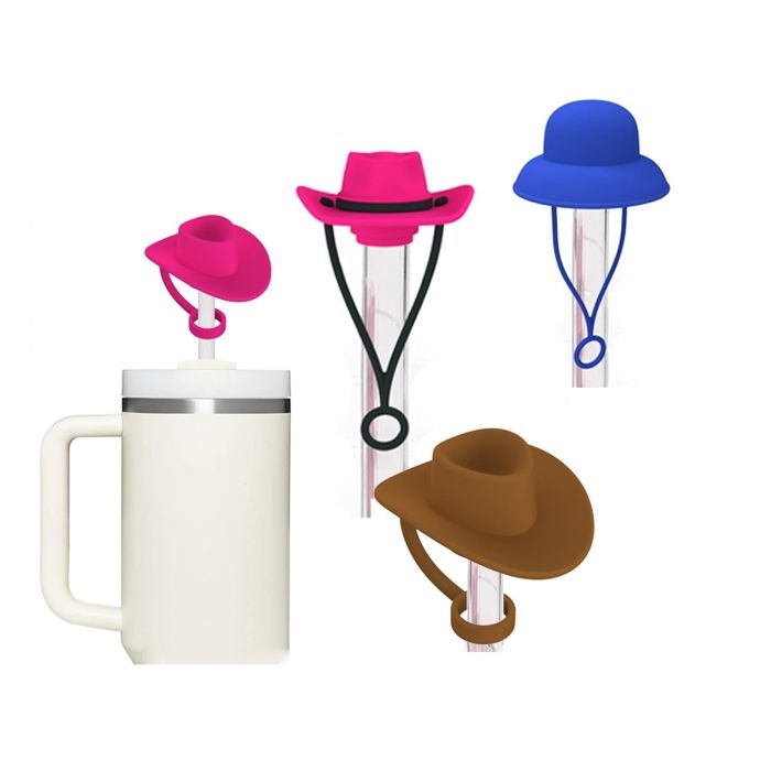 Bouchon de paille en silicone - MLBQ - 4 pièces - 6-10 mm - Anti ...