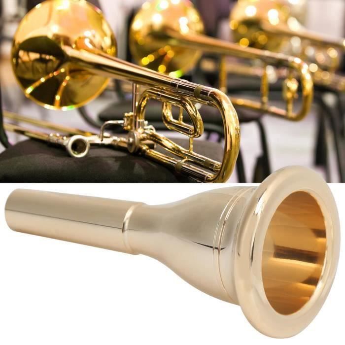 DX07199-Lvlife Embouchure de corne buccal de tuba 133 mm accessoire d ...