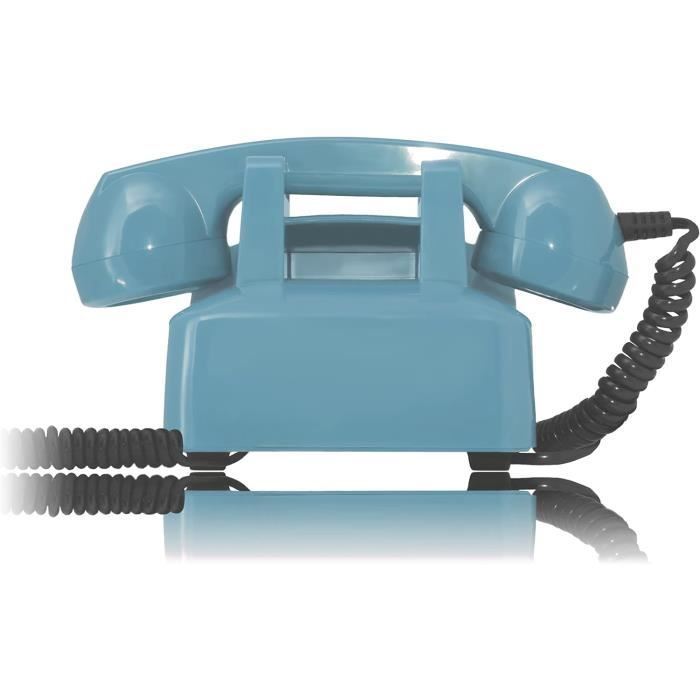 Opis 60S Cable: Téléphone Fixe Vintage Filaire Avec Cadran Rotatif Et ...