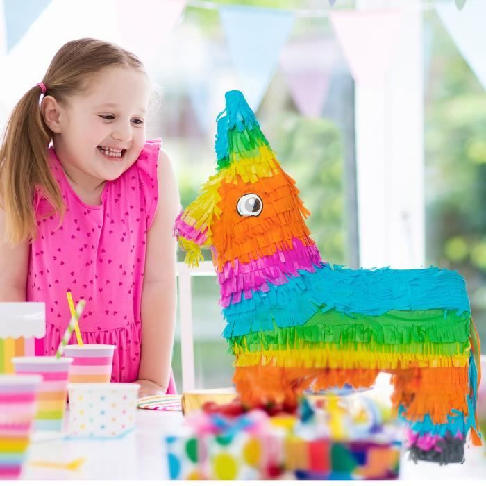 Pinata - Âne - Multicolore - Pour enfants - Mixte - Anniversaire ...
