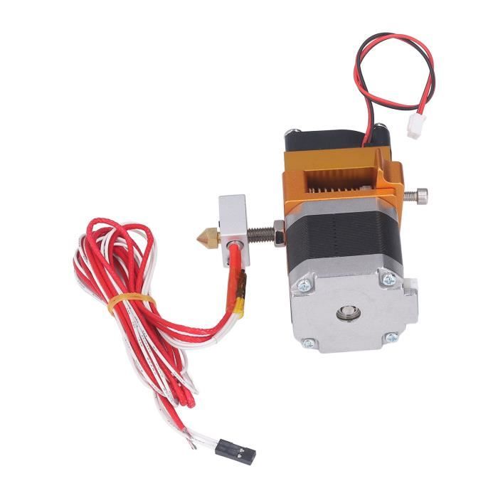 Kit d'extrudeuse MK8 - ZJCHAO - Prusa I3 - Alliage d'aluminium - Débit ...