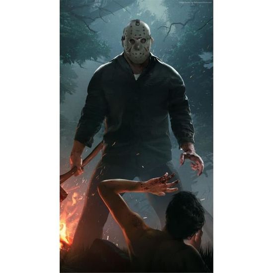GTEN-471 Tgbyhn 5D Diy 3D Jason Voorhees Diamond Art Kit Kit, Cross ...