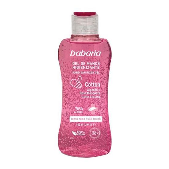 Babaria cotton gel de manos higienizante 70% alcohol 500ml - Cdiscount Santé - Mieux vivre