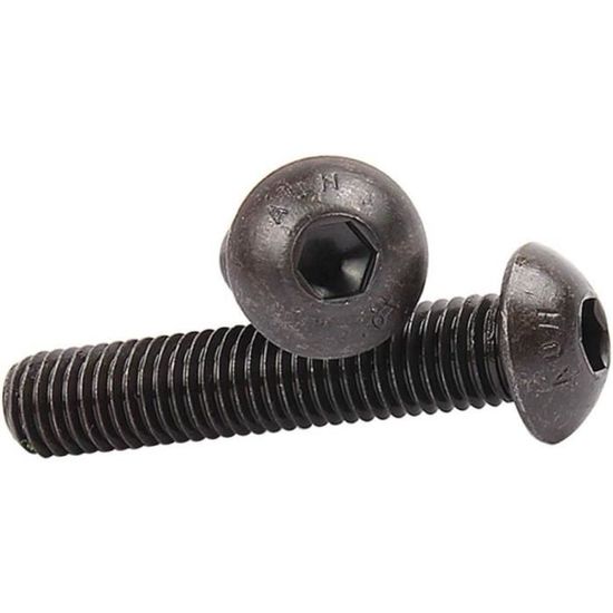 Carbone Acier Vis À Six Pans Creux - Hexagone Bouton Douille Tête ...