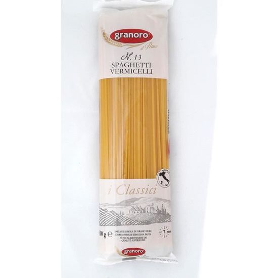 Spaghetti vermicelli 500g x 6 - Cdiscount Au quotidien