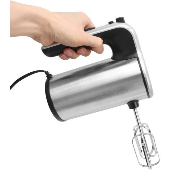 Batteur À Main Électrique 200 W, Mélangeur À Main De Cuisine En Acier ...