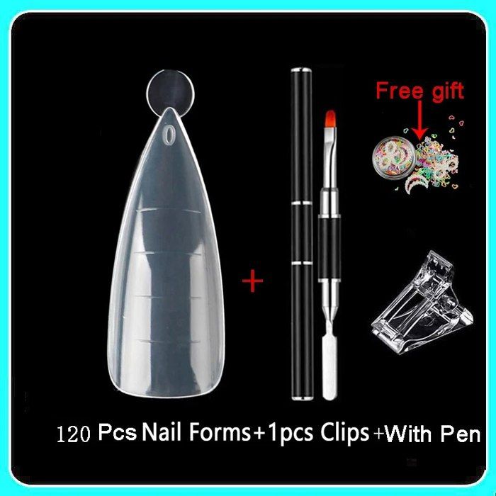 Faux ongles bricolage N64.Salon Tip,Acrylique,Transparent,Touriste ...