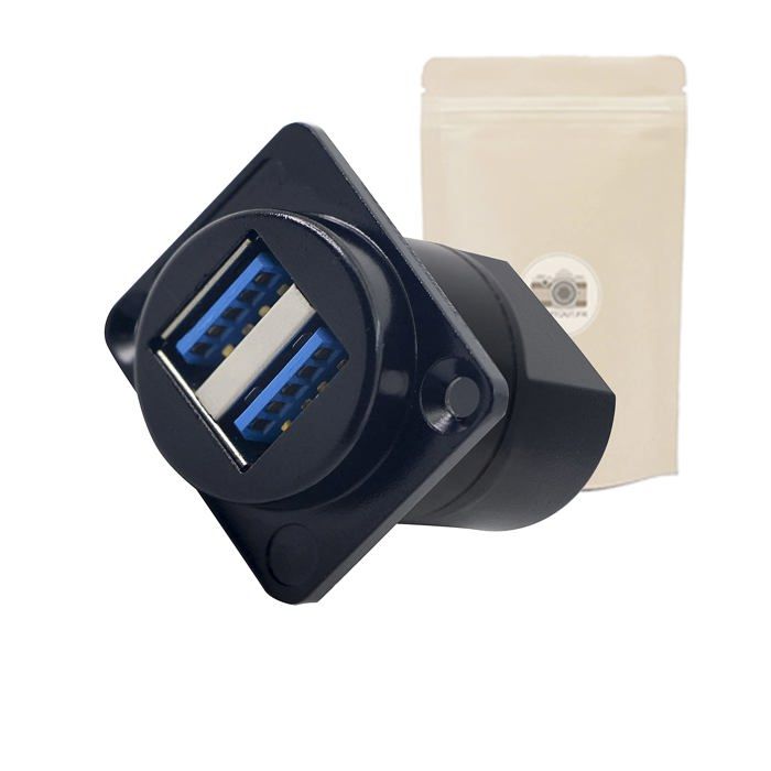 Rack - accessoires de baies Adaptout - INF-025 - Embase Facade USB 3.0 ...