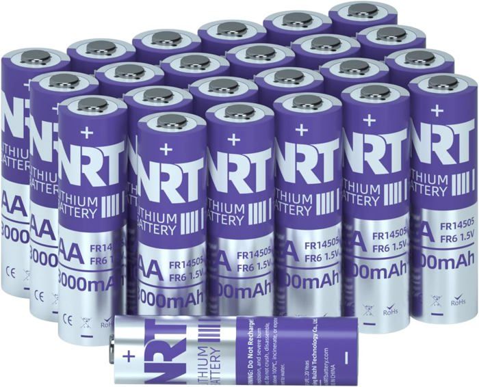 AA Batteries,8 Pack Ultimate Double A Batteries,1.5V 3000mAh Longer ...