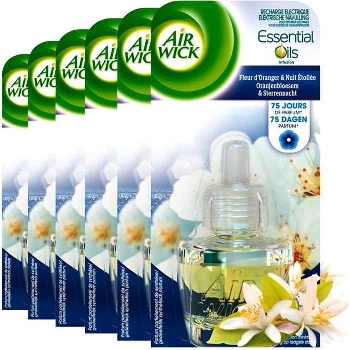 Air Wick Desodorisant Recharge pour Diffuseur Electrique Fleur d ... Air Wick Desodorisant Recharge pour Diffuseur Electrique Fleur d ...