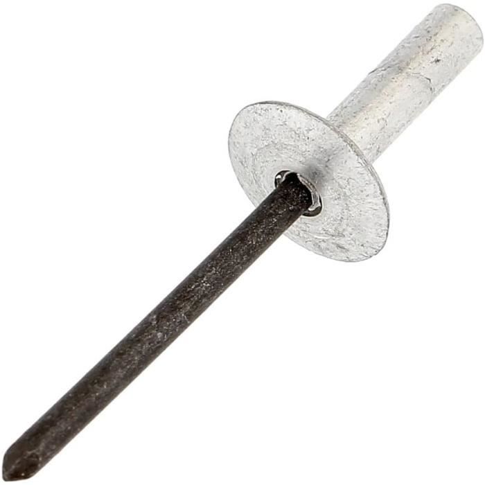 Rivet Aveugle Etanche Tête Large 4.8X18 Alu-Acier[x5877] - Cdiscount ...
