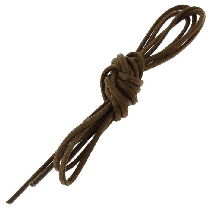 Les Lacets Français - Lacets ronds et fins - 2mm - Marron Chocolat ...
