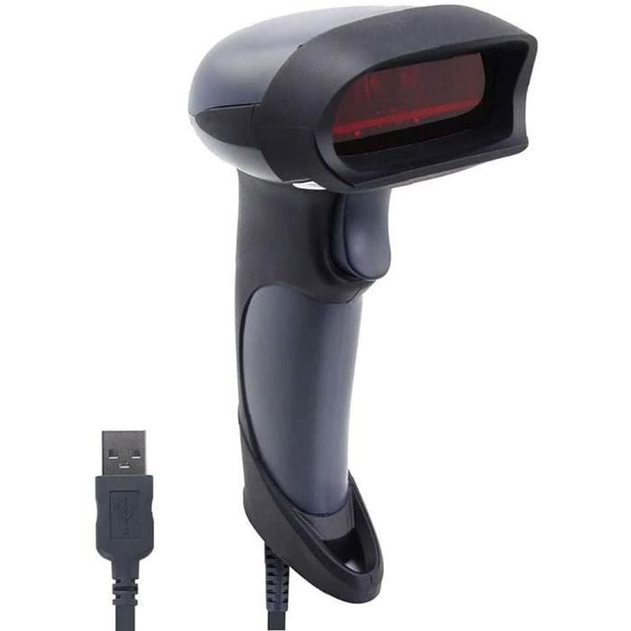 Barcode Scanner M1 USB filaire 1D Scanner de code à barres Handheld Bar ...
