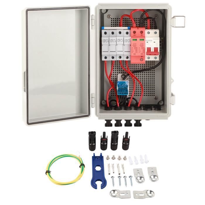 Boîte de combinaison PV - CIKONIELF - LQX F4 - 4 Cordes - Protection ...