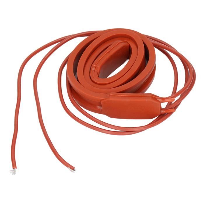 Cikonielf Câble chauffant en silicone Ceinture chauffante en silicone ...