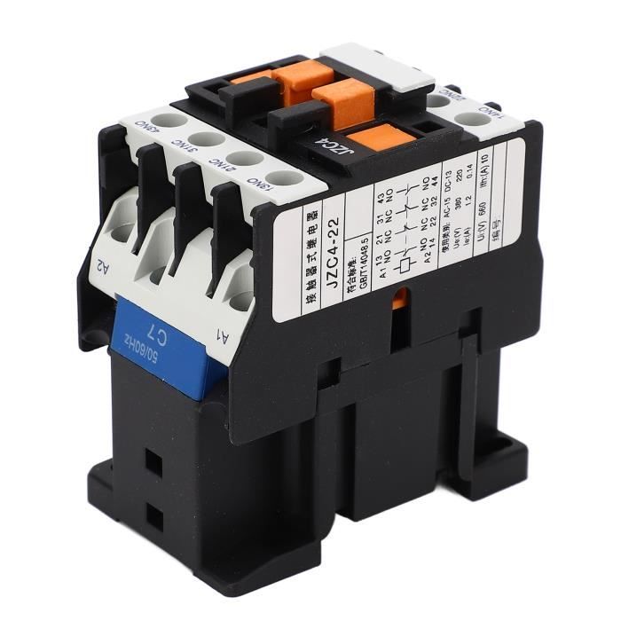 DEX contacteur de contrle AC Contacteur AC 2 ples, 3 phases 2NO 2NC ...