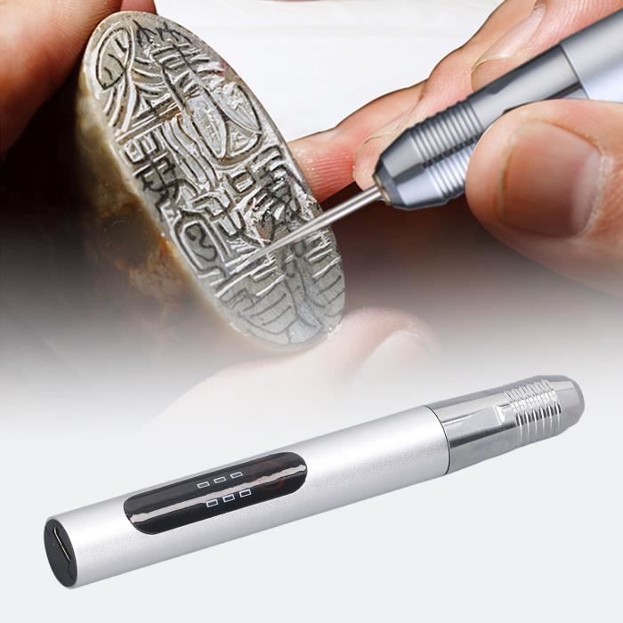 LIU-7708726098495-Engraver électrique 3 vitesses 10W - Gravure stylo ...