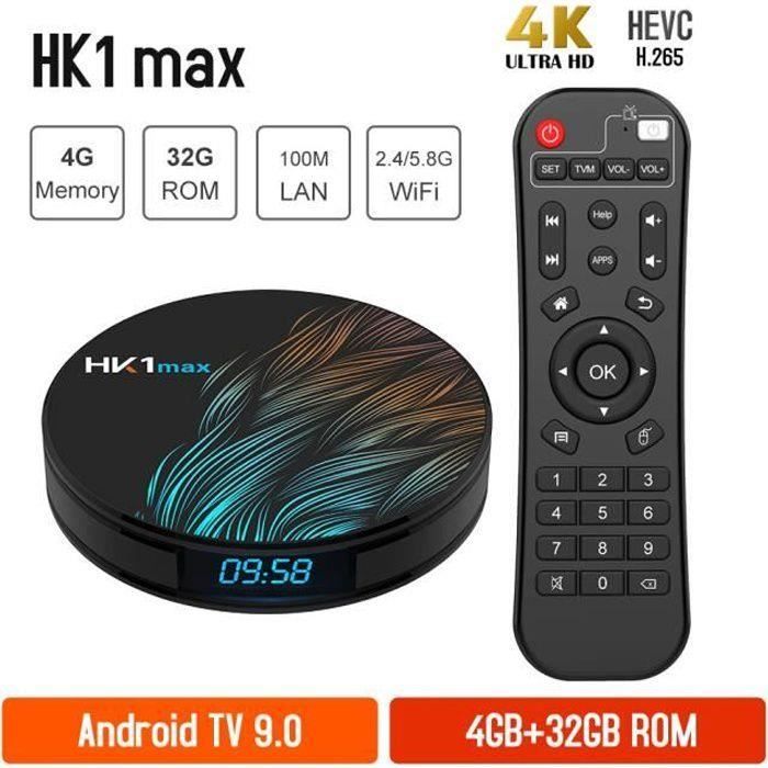 Betian-HK1MAX Smart tv box Android 10 4GB+32GB 24G-5GWifi BT40 RK3318 ...