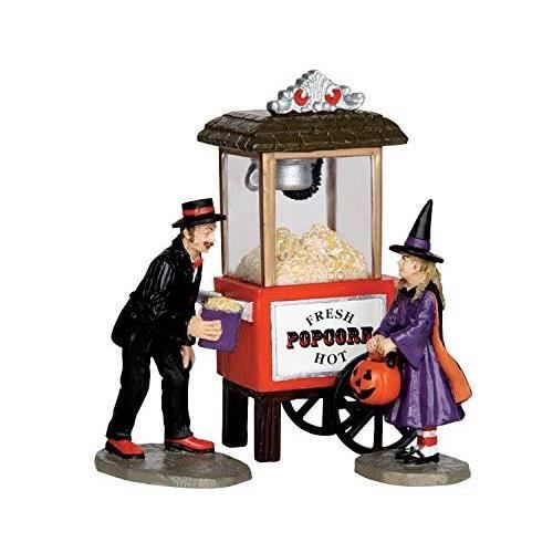 Lemax 32112 Popcorn Treats Spooky Town Figure Set of 3 Halloween Decor ...