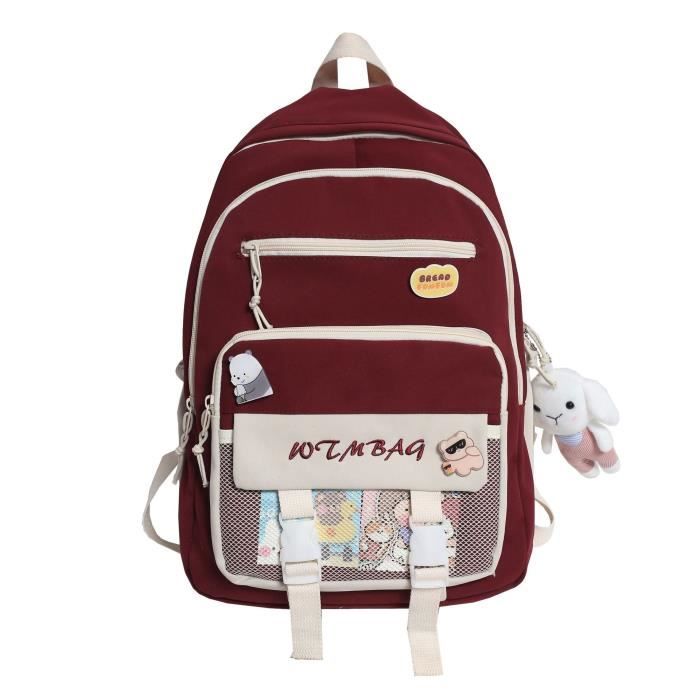 Cartable pour Filles et Garçons, Cartable College adolescent Bag Sac ...